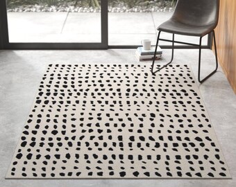 Black Dot Carpet - Etsy