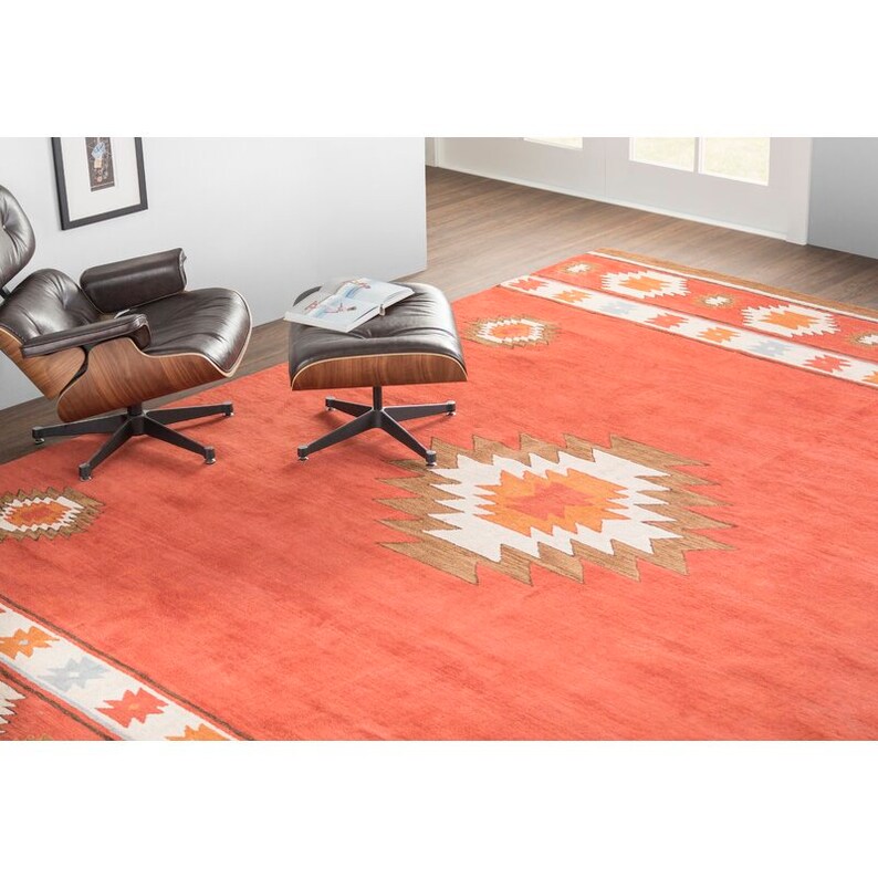 New Modern Hand Tufted Texture Braelyn Southwest Southwestern - Etsy