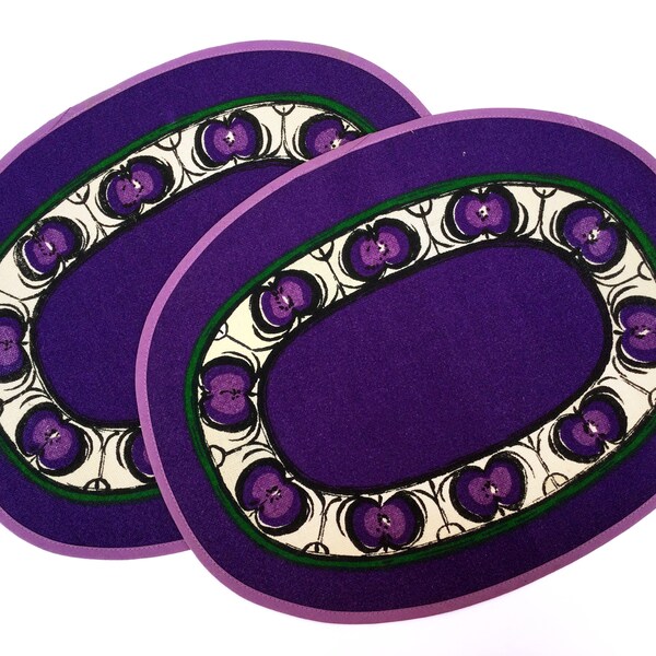 Purple Placemats - Etsy UK