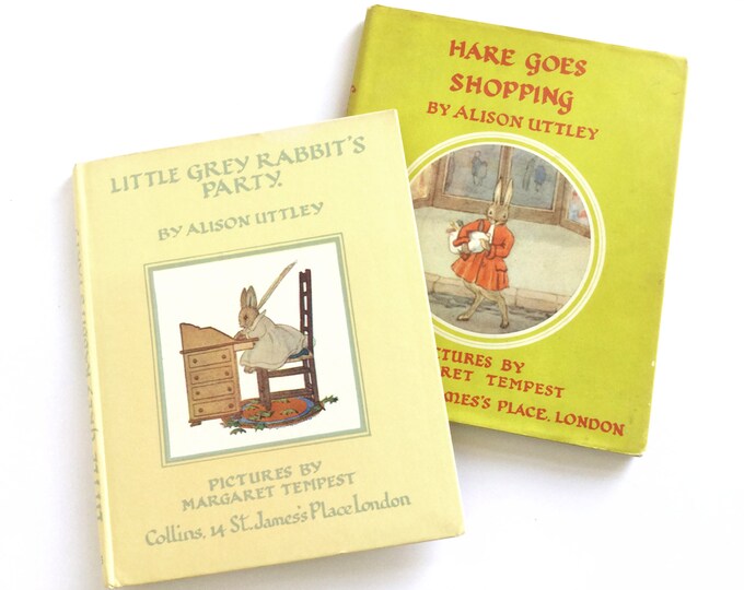 Little Grey Rabbit Books - Alison Uttley, Hare Goes Shopping or Rabbit ...