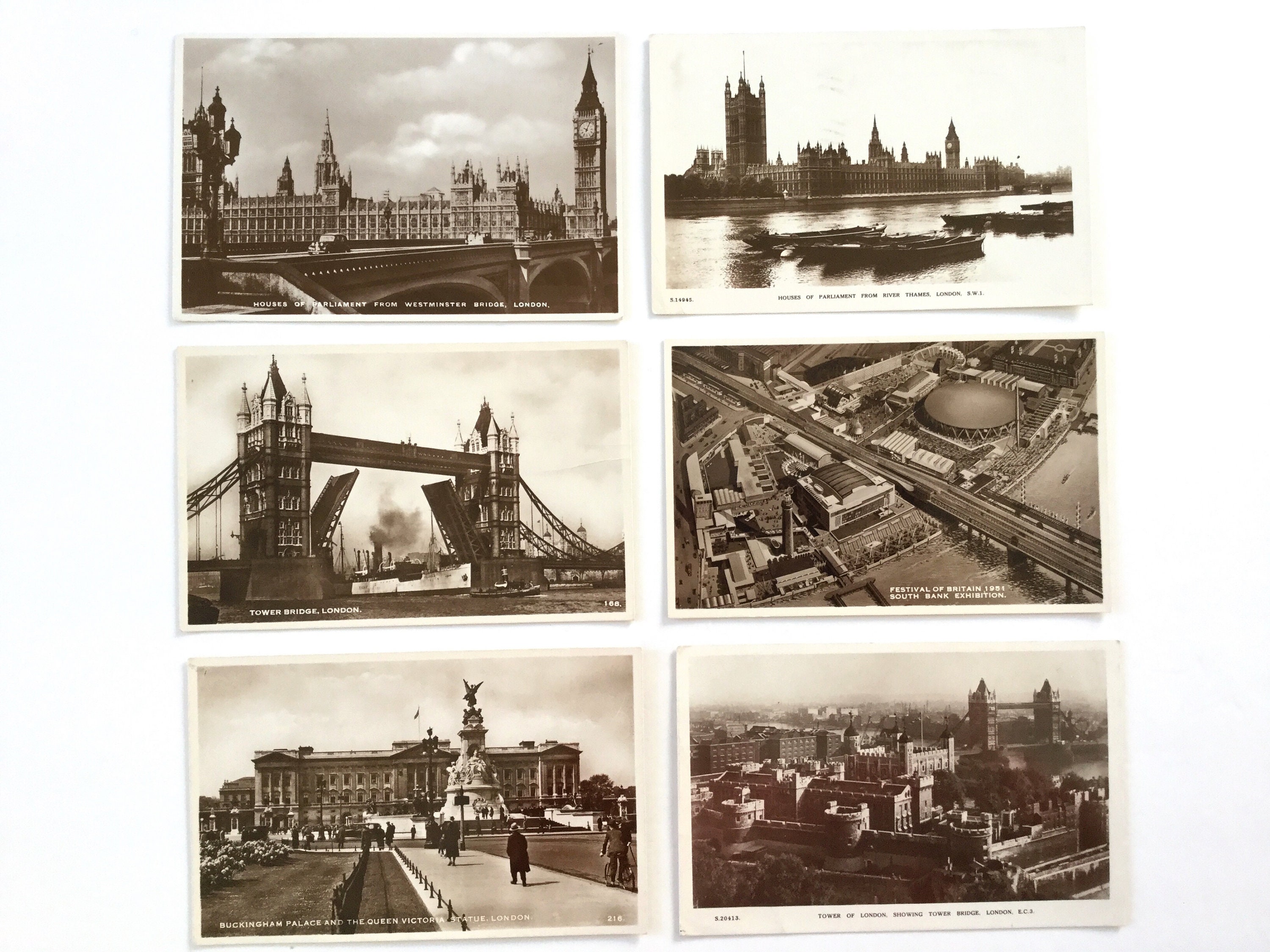 Stationery Paper Postcards Vintage Postcards from London etna.com.pe