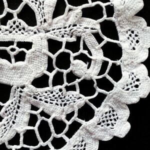 Round Lace Doily Small Dressing Table Mat Mother's Day - Etsy