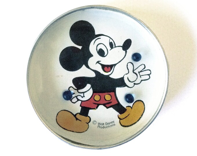Vintage Mickey Mouse Dexterity Puzzle With Mirror, Disney Collectible ...