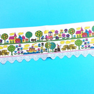 Shelf Paper Edging, Cute Patterns for Kids Room or Kitchen, Choice of 4 ...