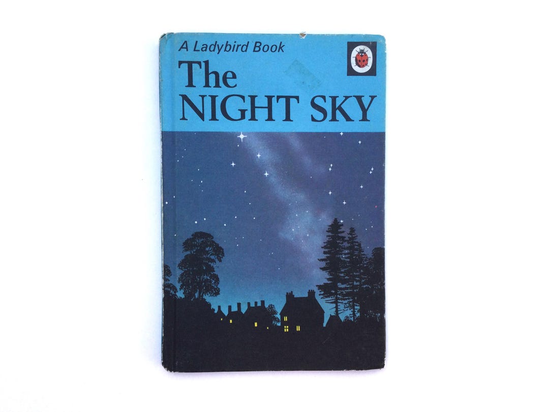 The Night Sky, Vintage Ladybird Book, Series 536, Lovely Illustrations ...