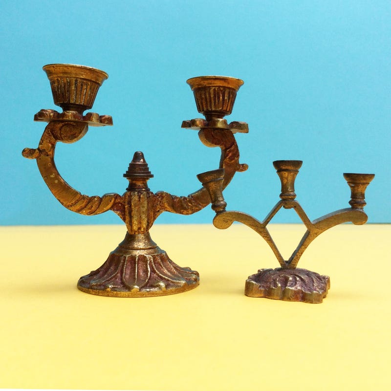 Miniature Candelabra - Etsy