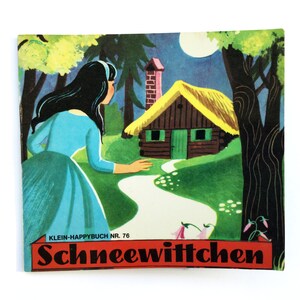 Vintage Mini Books in German, Happy Book Fairy Tales, 1970s Collectible ...