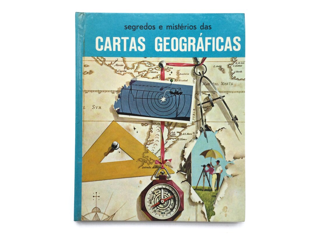 Libro de mapas y elaboración de mapas en portugués, J. Hathaway, 1969 ...