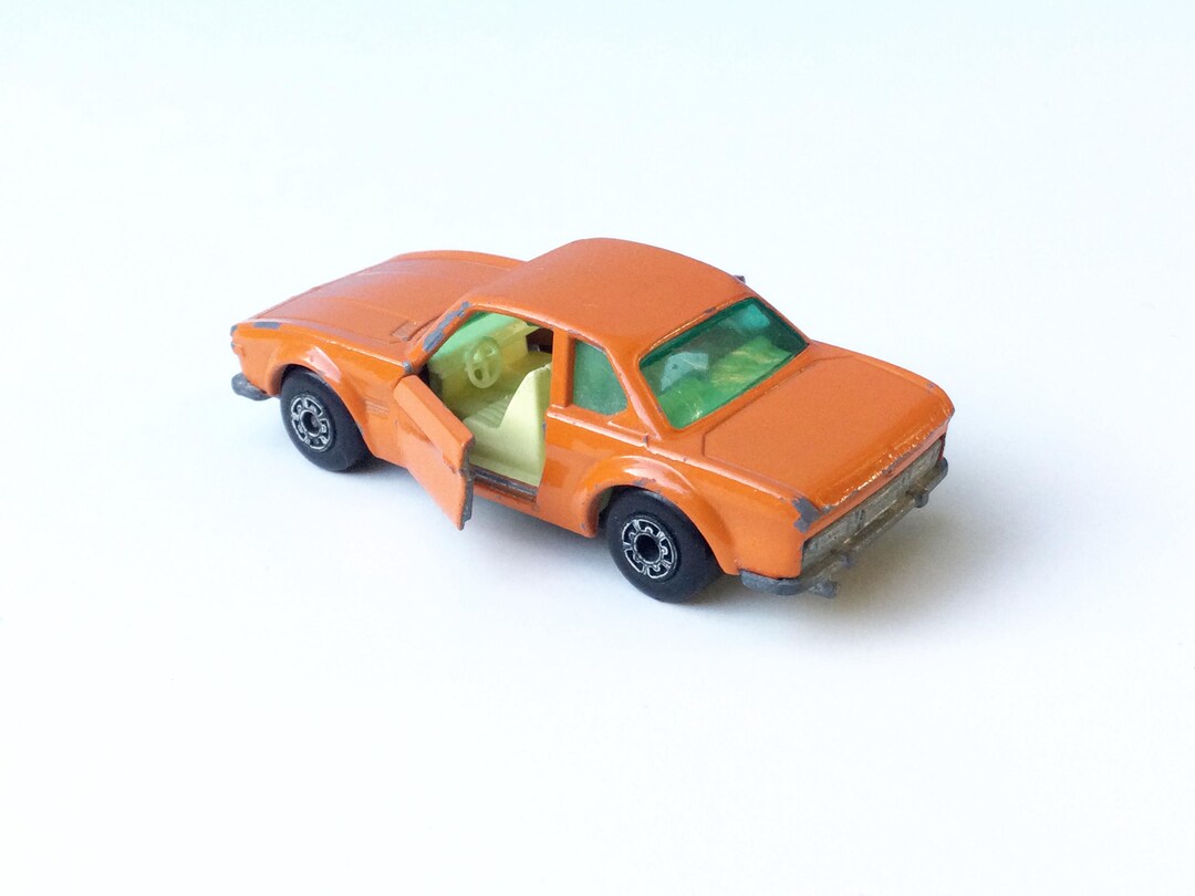 Matchbox Toy Car, 1976 BMW 3 in Orange, Classic Vintage Toys, Made in ...