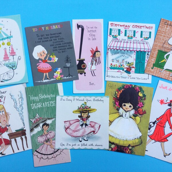 1950s Greeting Card - Etsy