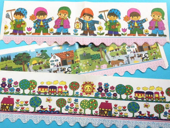 Shelf Paper Edging Cute Patterns for Kids Room or Kitchen - Etsy