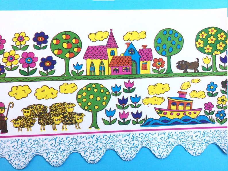 Shelf Paper Edging Cute Patterns for Kids Room or Kitchen - Etsy