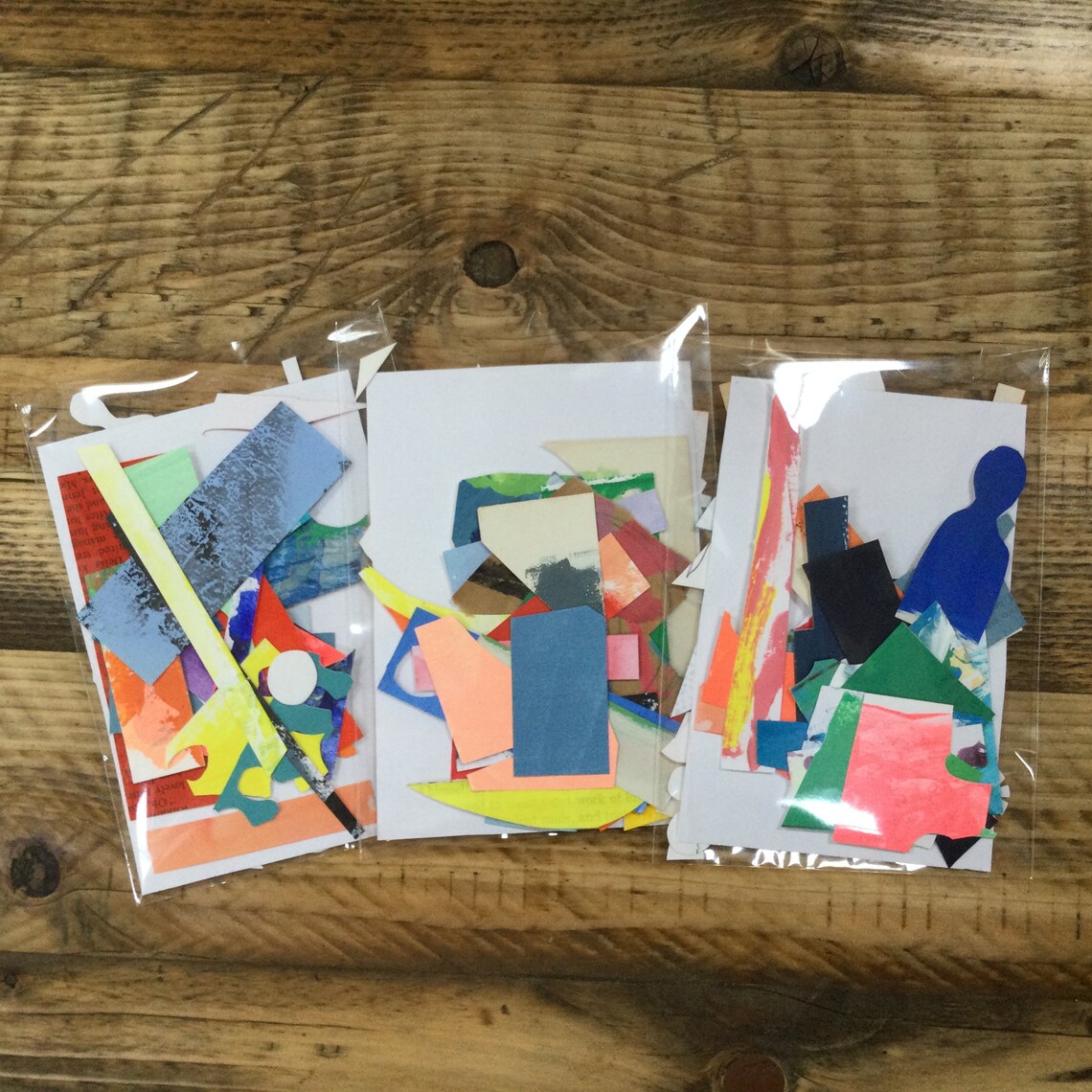 Collage Confetti - Collage Kit, Collage Scraps, Sketchbook, Mixed Media ...