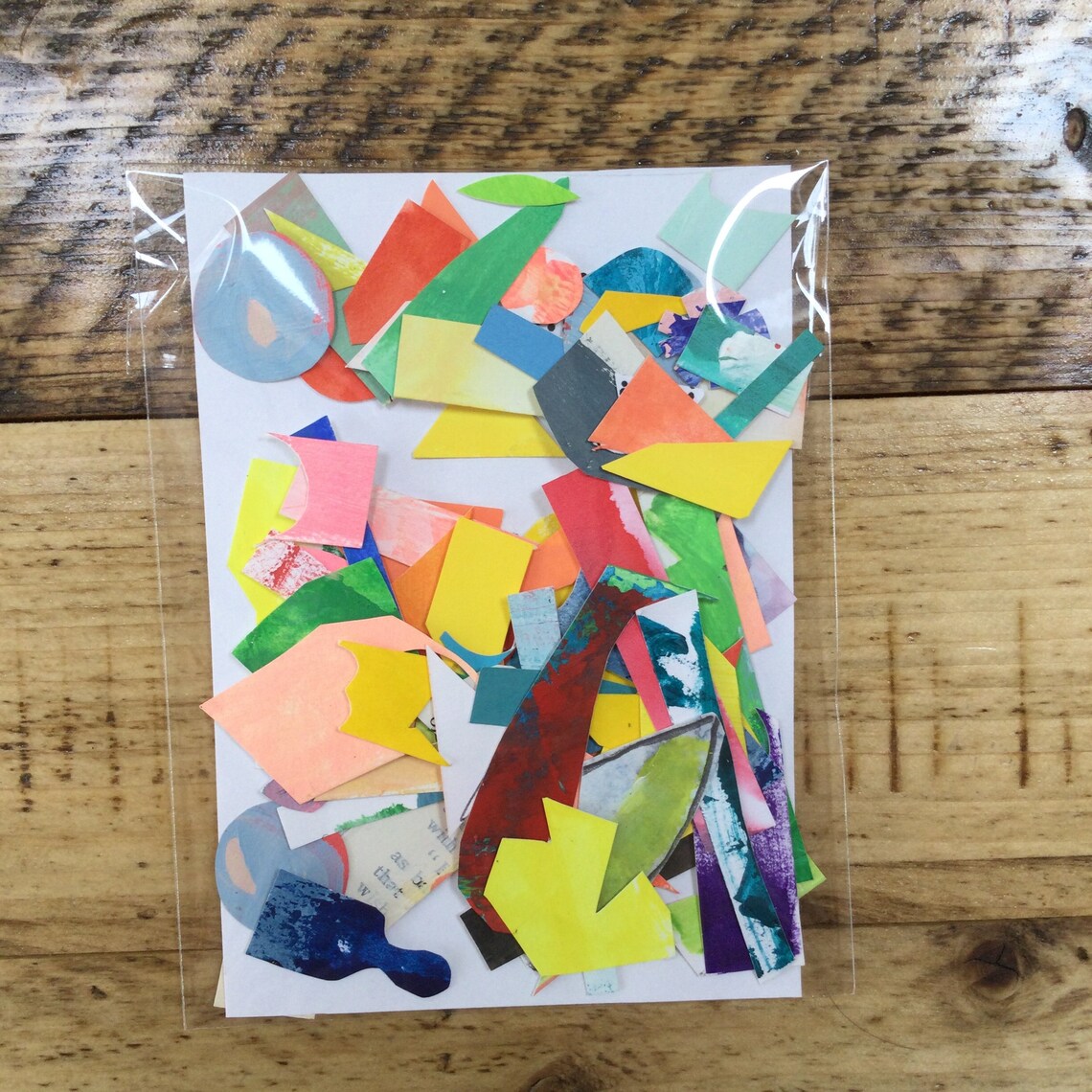 Collage Confetti - Collage Kit, Collage Scraps, Sketchbook, Mixed Media ...
