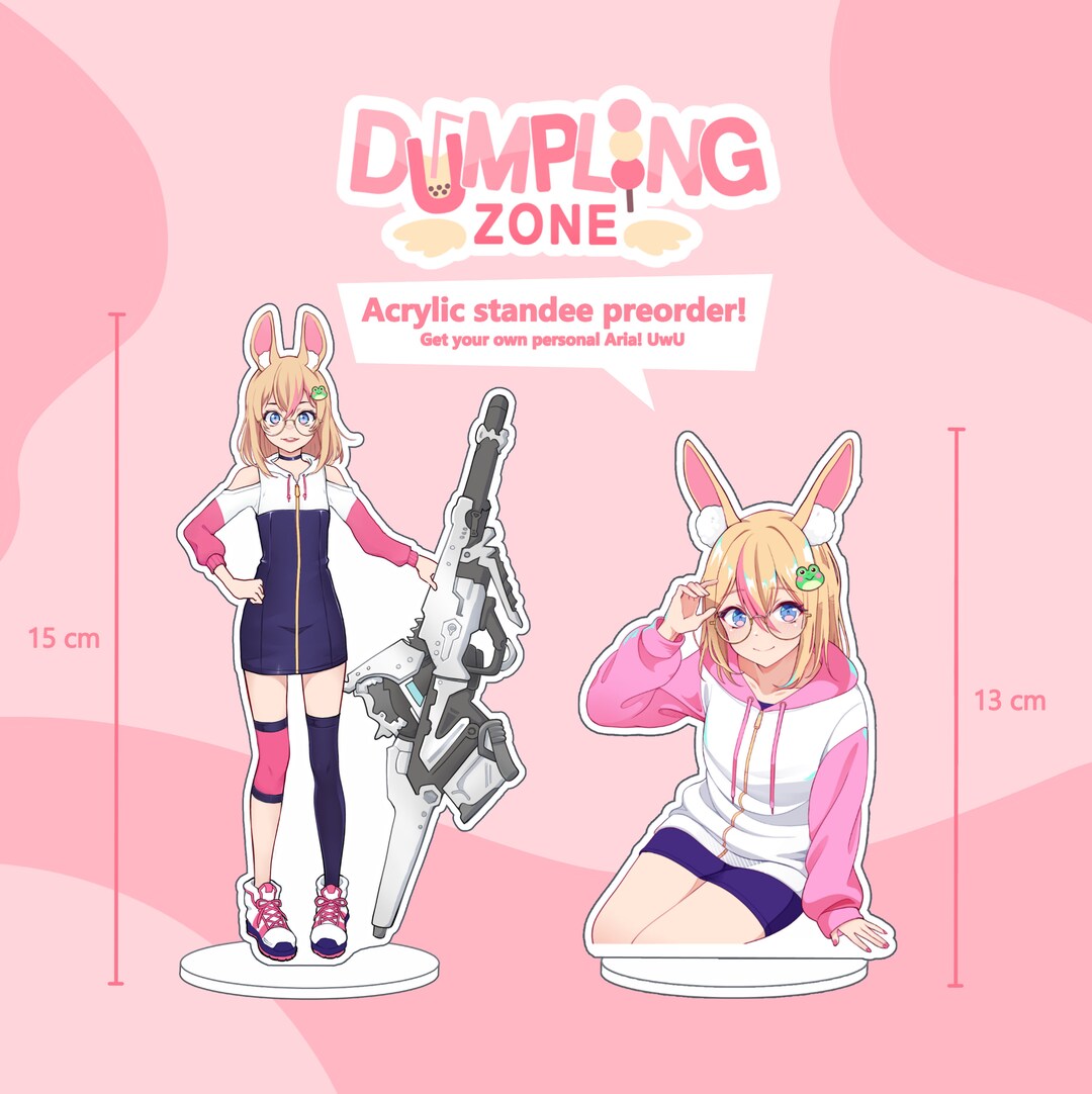 Dumpling Aria Vtuber Acrylic Standee Preorder - Etsy