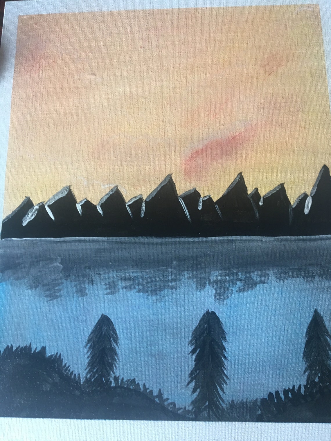 Landscape of Pastel Chalk - Etsy