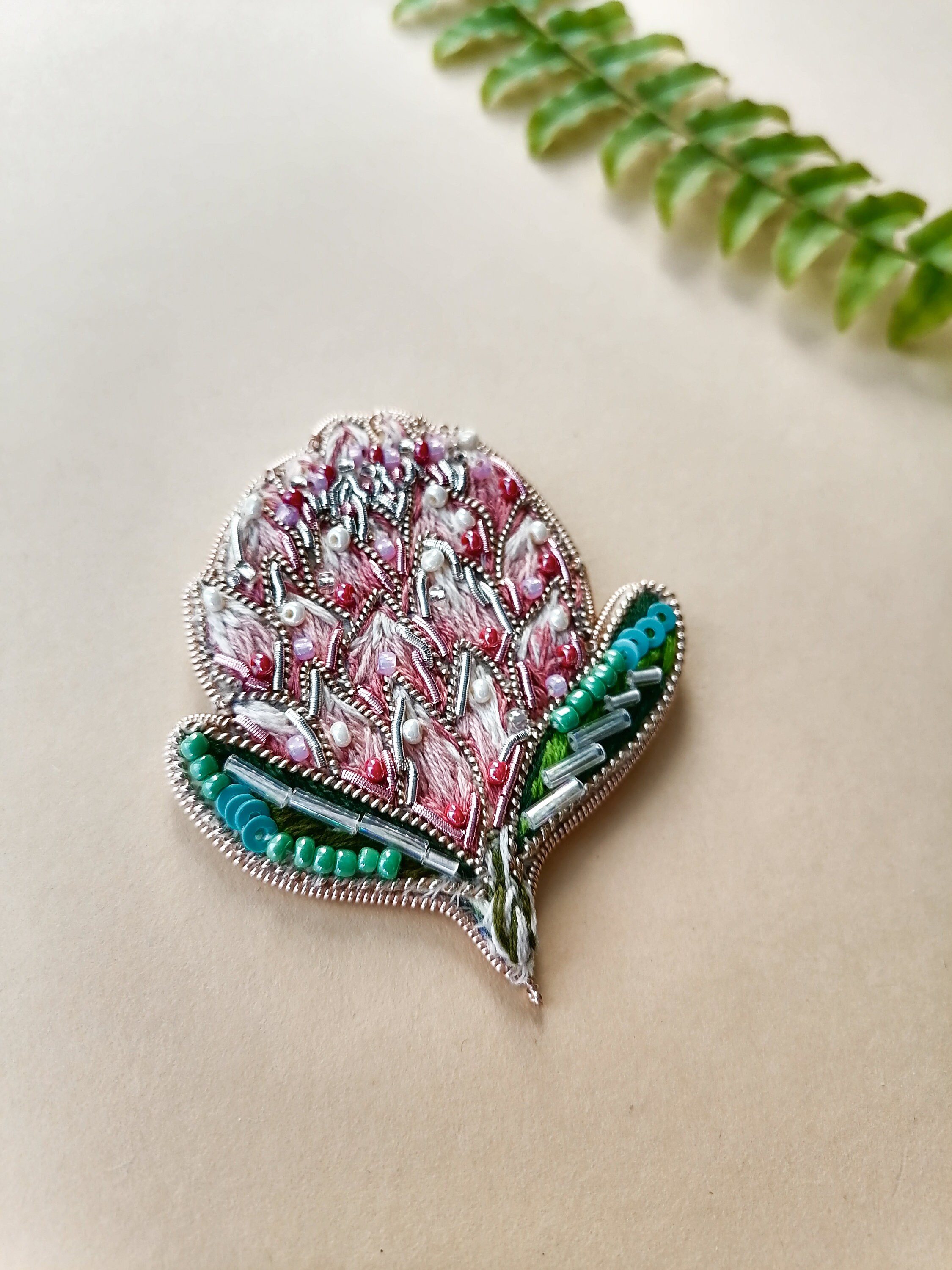Protea Brooch, Protea Pin. - Etsy