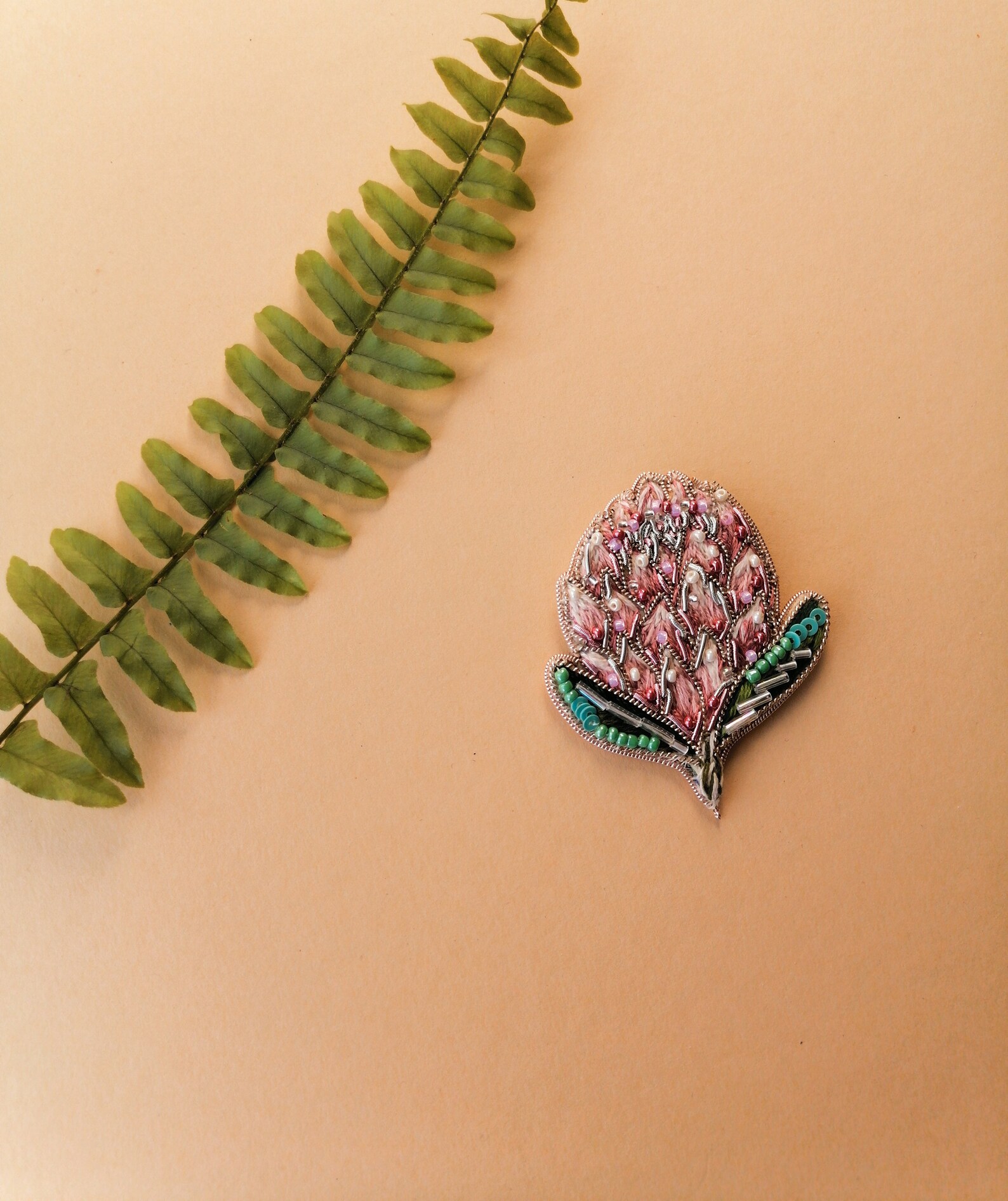 Protea Brooch, Protea Pin. - Etsy