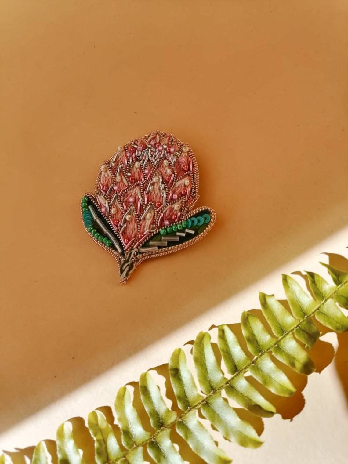 Protea Brooch, Protea Pin. - Etsy