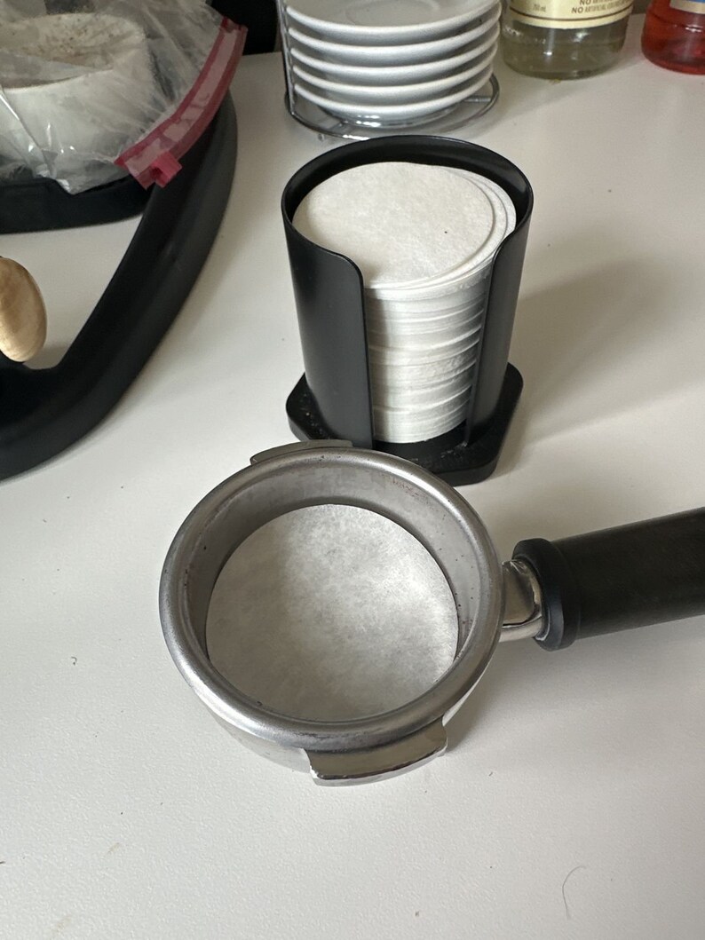 Puck Screen Portafilter Paper Espresso Filters (200 Count) - Etsy