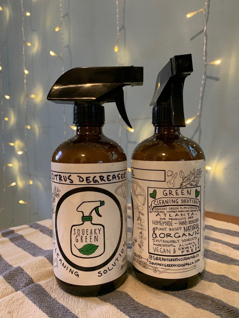 All Natural Citrus Degreaser Cleaning Spray | Etsy