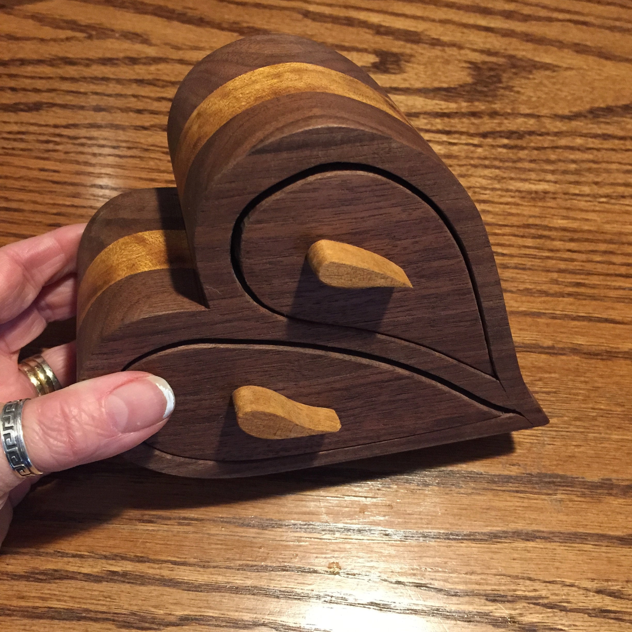 Heart Wooden Box - Etsy