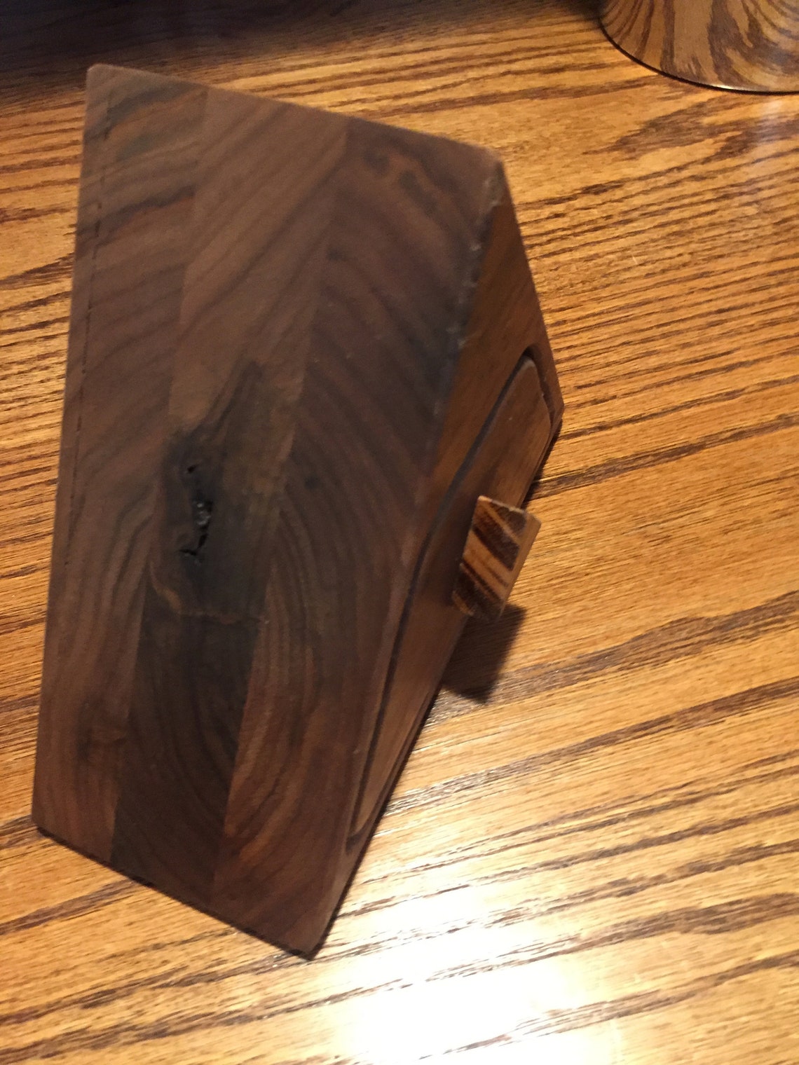 Triangle Wooden Box - Etsy