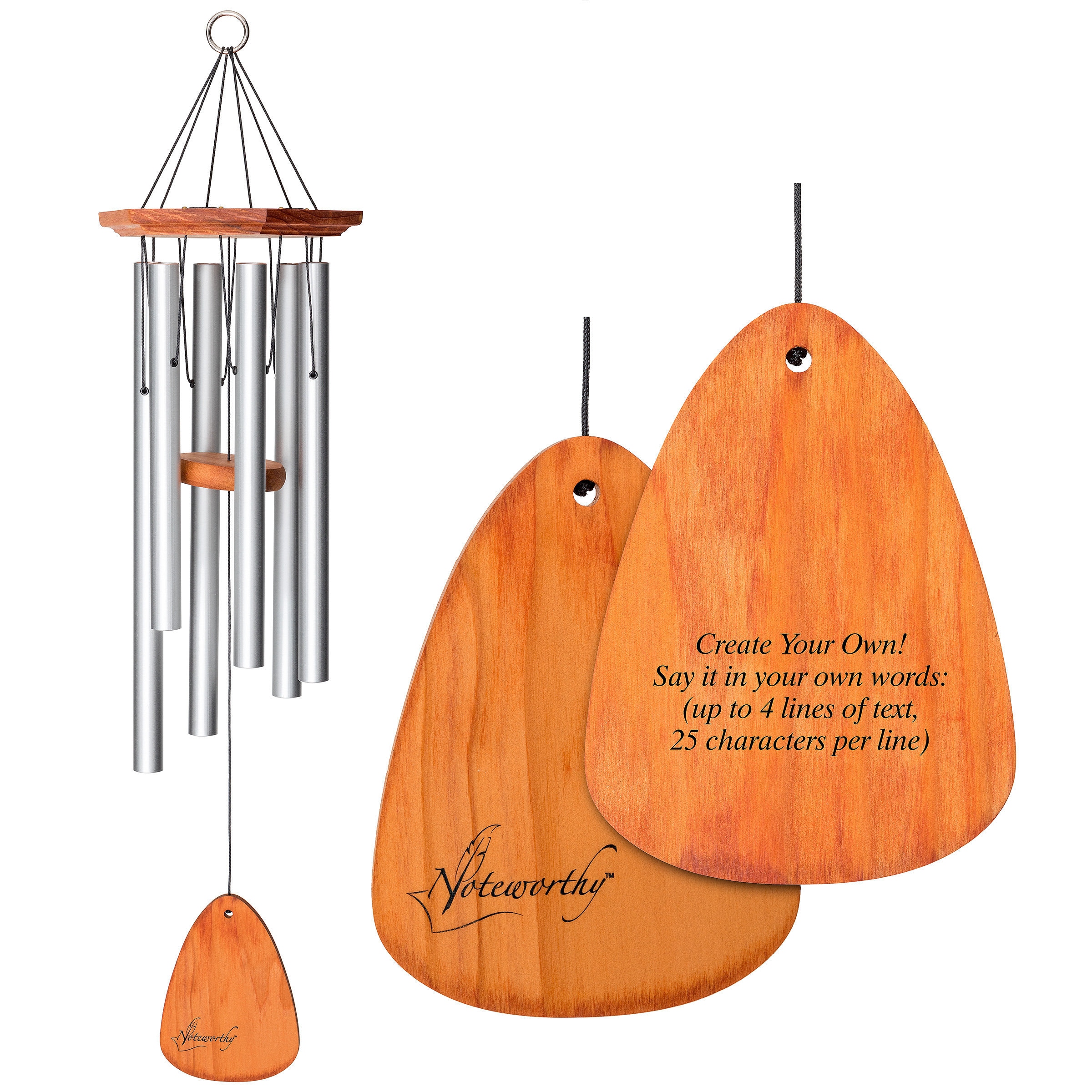 In Your Own Words Noteworthy™ Windchime - Etsy