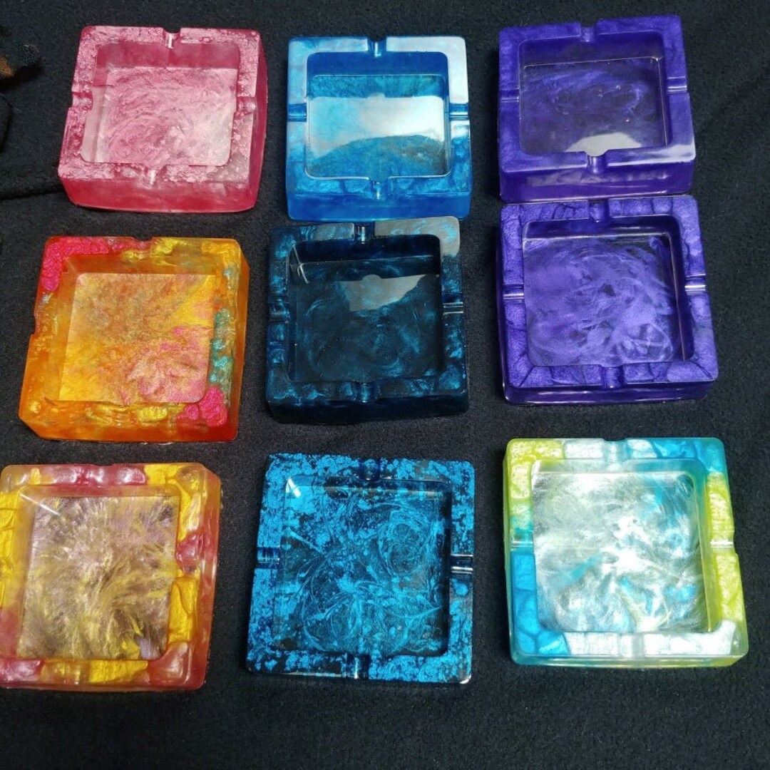 Custom Epoxy Ashtrays - Etsy