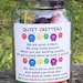 Quiet Critters Jar, Behavior Classroom Management Tool, Homeschooling ...