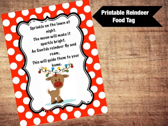 Magic Reindeer Poem