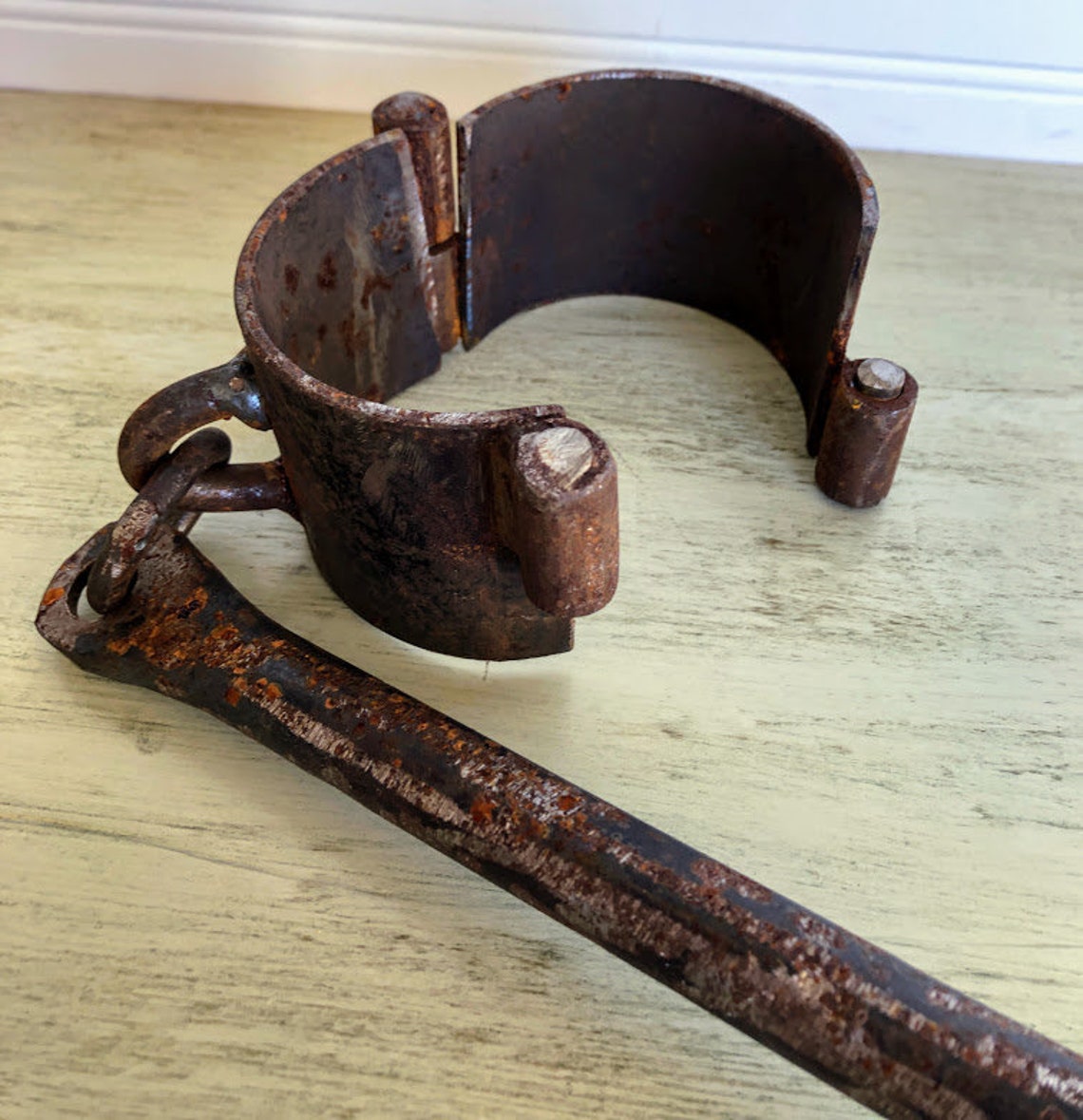 Vintage Steel Cuff Restraints Rigid Bar Restraints Foot or | Etsy