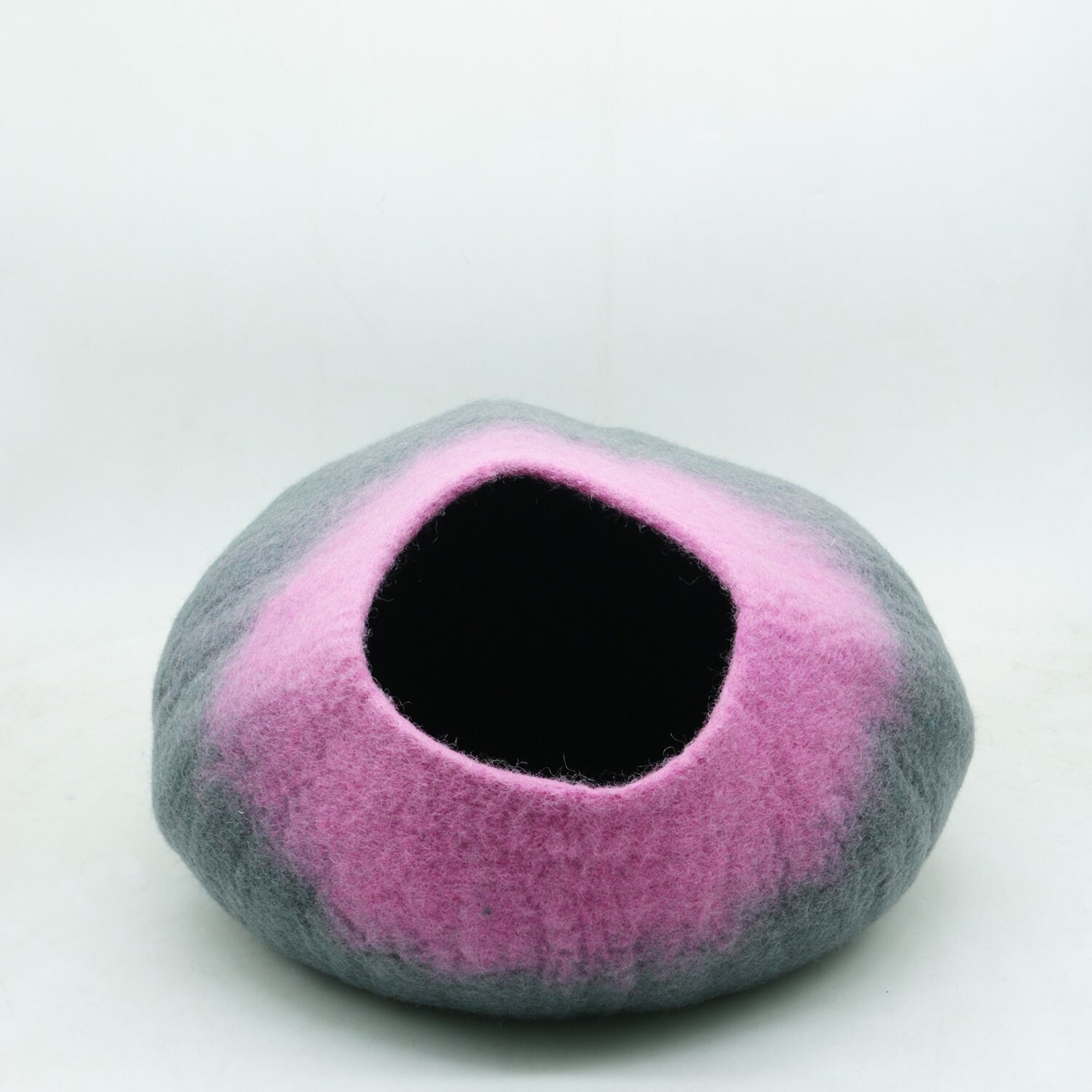 Premium Pink & Grey Cat Cave Hand Made Cat Bed - Etsy