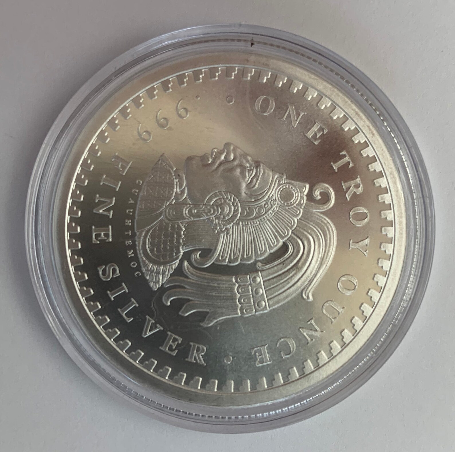 Aztec 1oz. .999 Silver Bullion Collectors Piece - Etsy
