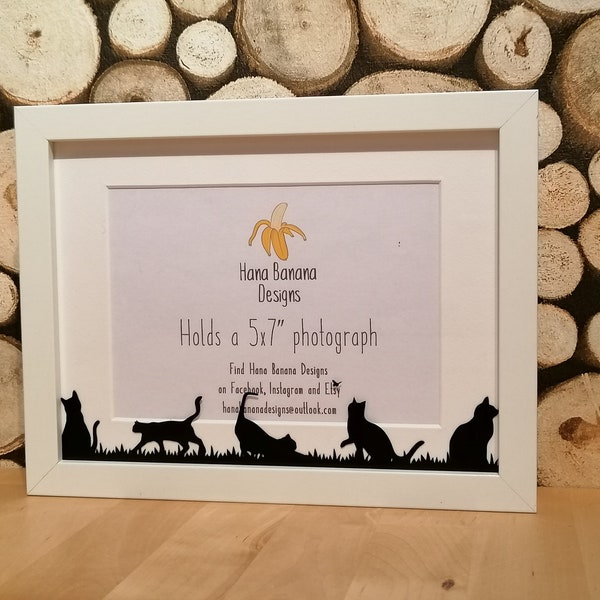 Cat Photo Frame - Etsy UK
