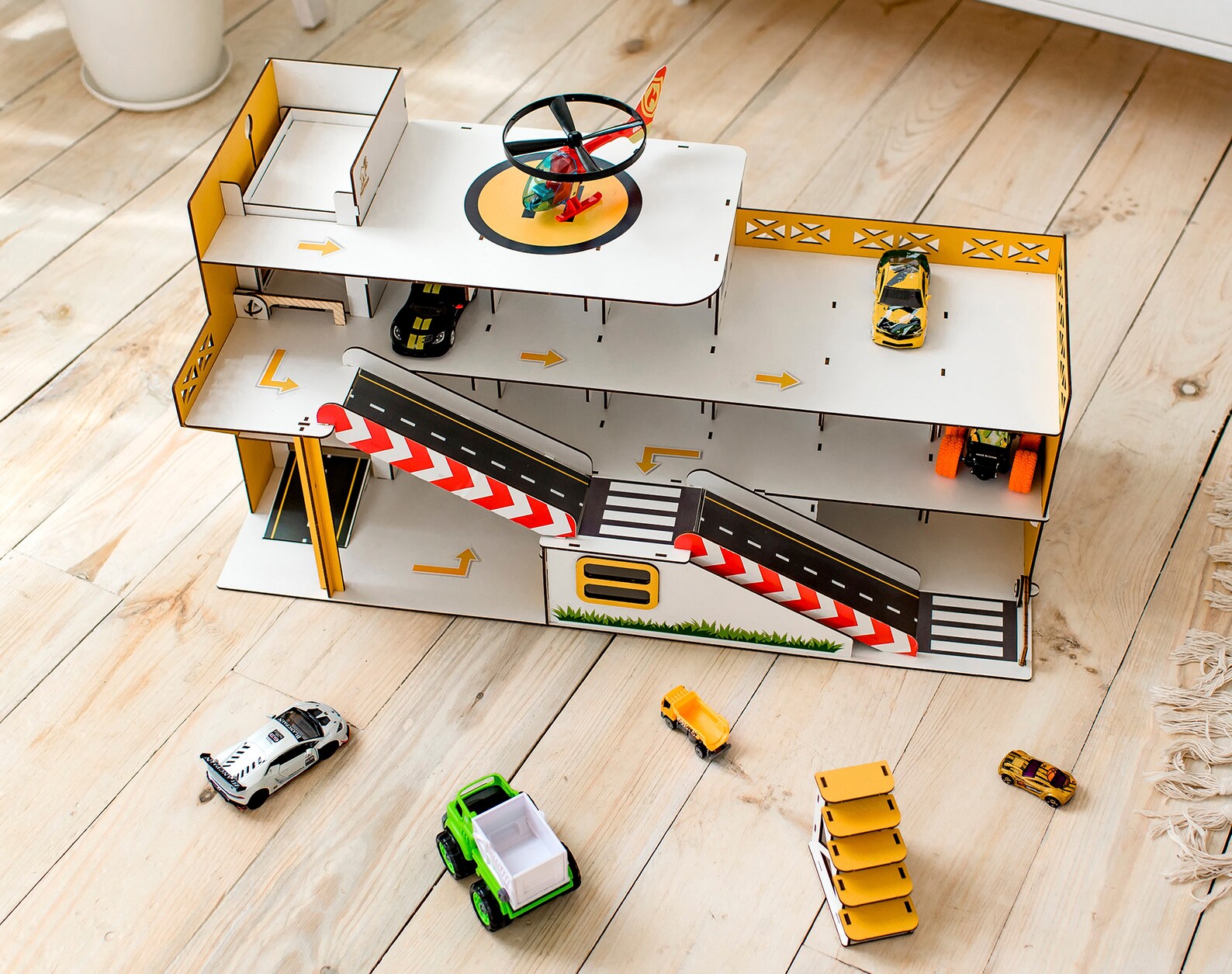 Car Parking for Boys Car Toy Garage With Lift Miniature | Etsy