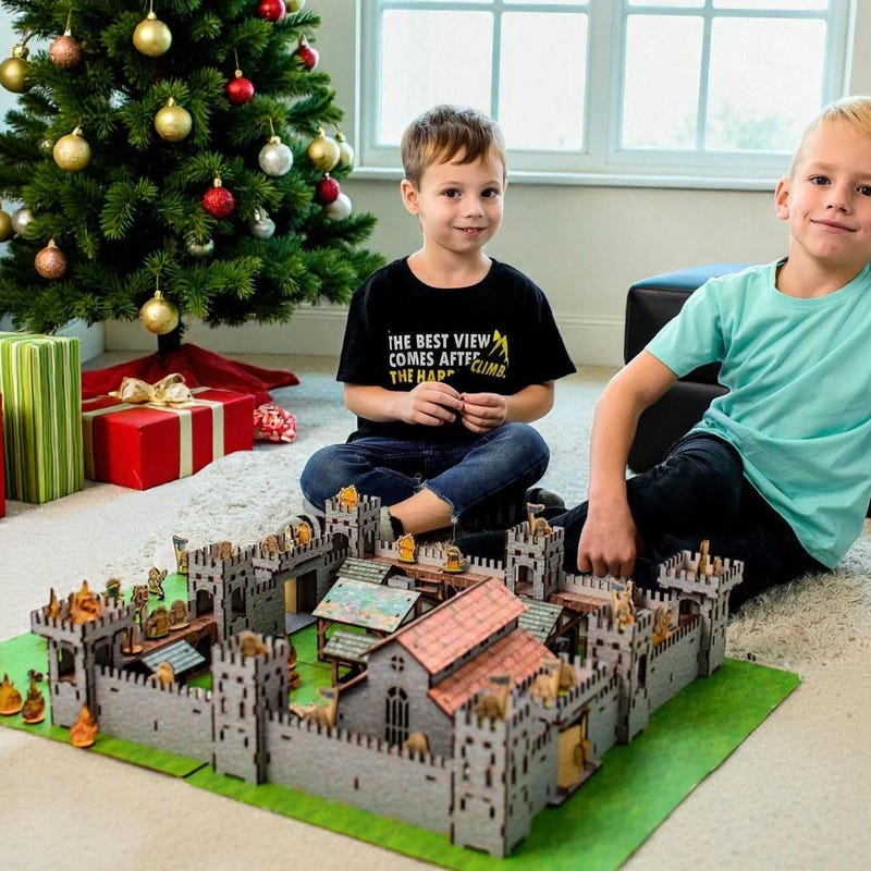 Wood Castle for Boys - Etsy