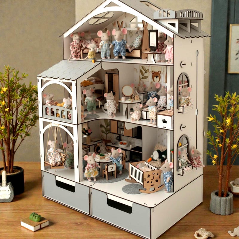 Mini Mouse House - Etsy Australia