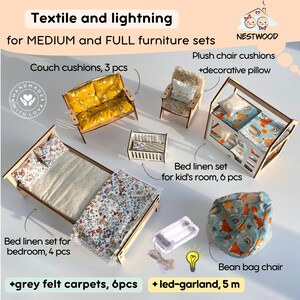 Adorable Big Gray Dollhouse With Terrace and Balcony - Doll House for ...