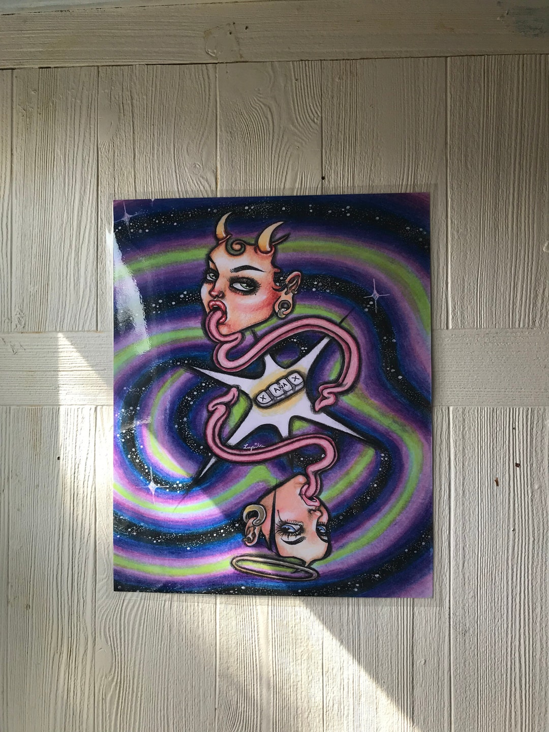 The Divine & the Droopy Eyed - Etsy