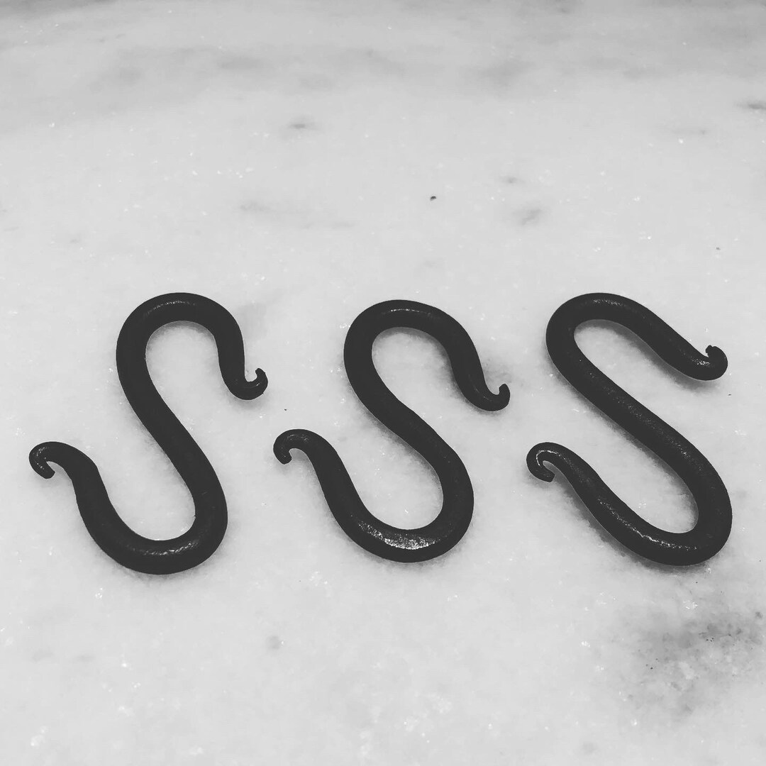 3 S Hooks - Etsy