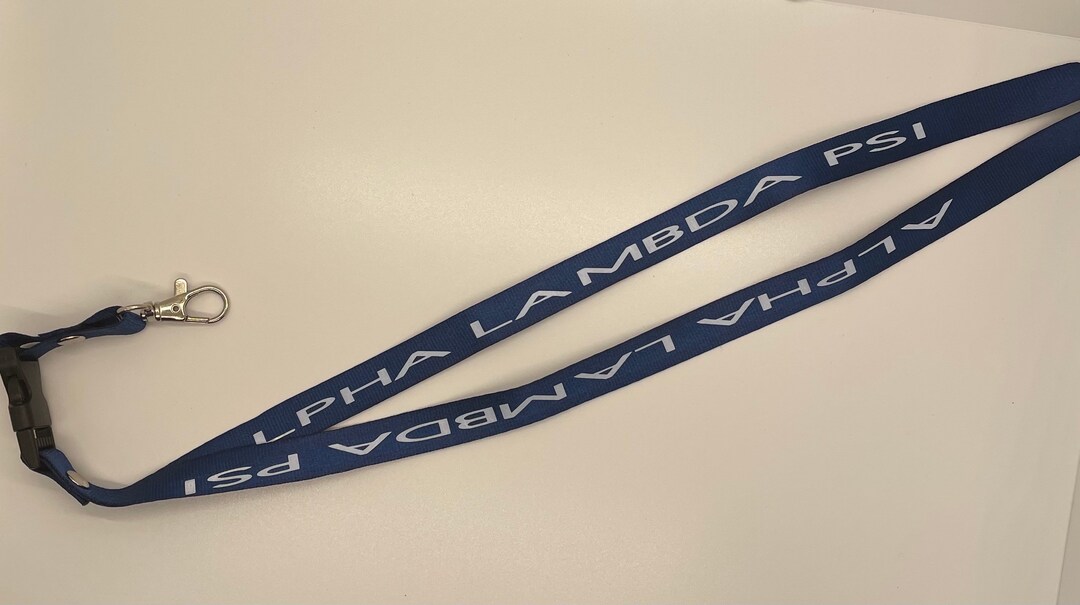 Alpha Lambda Psi Lanyard - Etsy