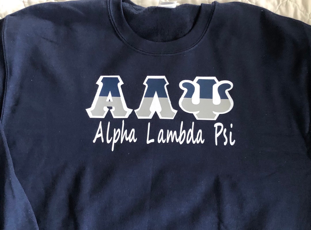 Sudadera Alpha Lambda Psi - Etsy España