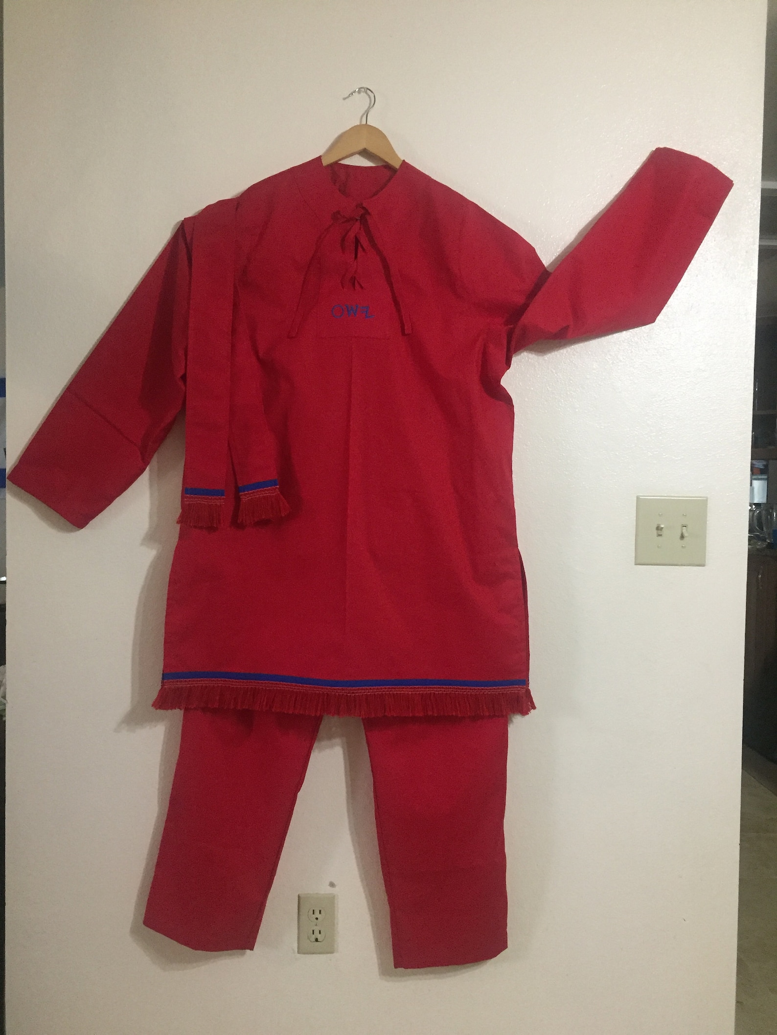 Israelite Tunic Set, Tunic With Fringes, Hebrew Israelite Tunic With ...