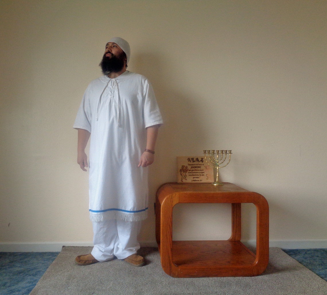 Men Tunic & Pant Set Israelite Garments 100% Cotton | Etsy