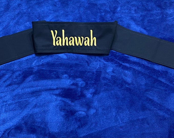 Israelite Embroidered Head Wrap, Hebrew Israelite Garments, Fringes ...