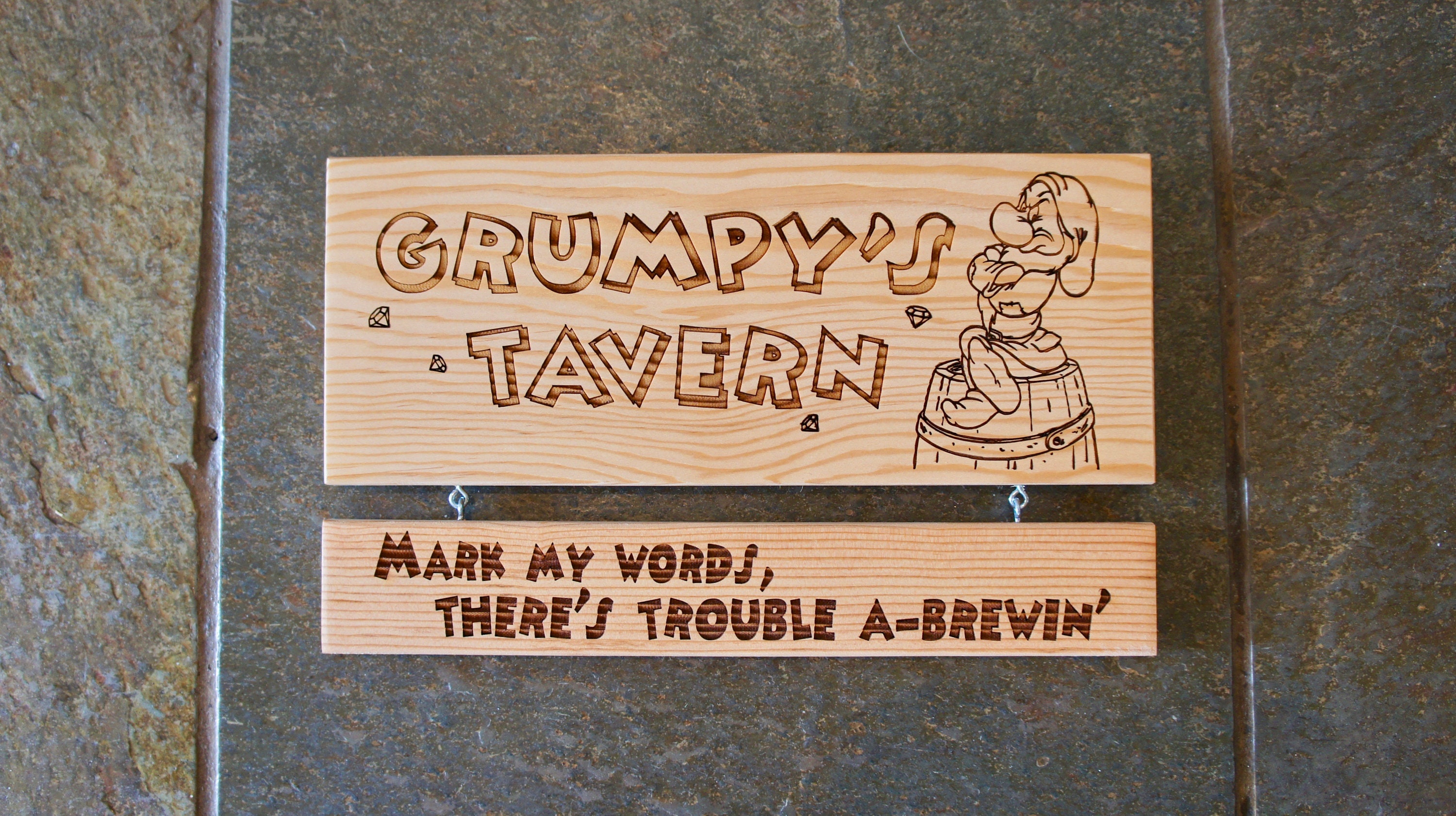 Grumpy Inspired grumpy's Tavern Sign - Etsy