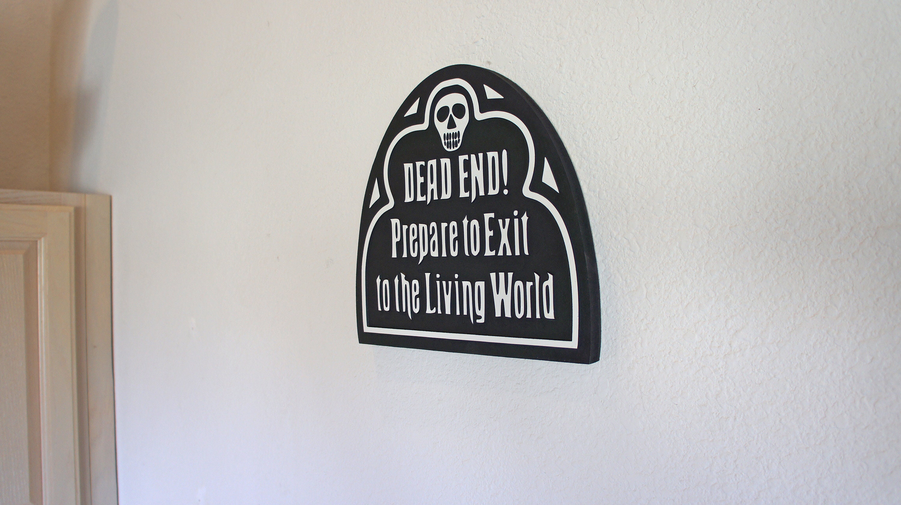 Haunted Mansion Inspired dead End Wall Hanging | Etsy