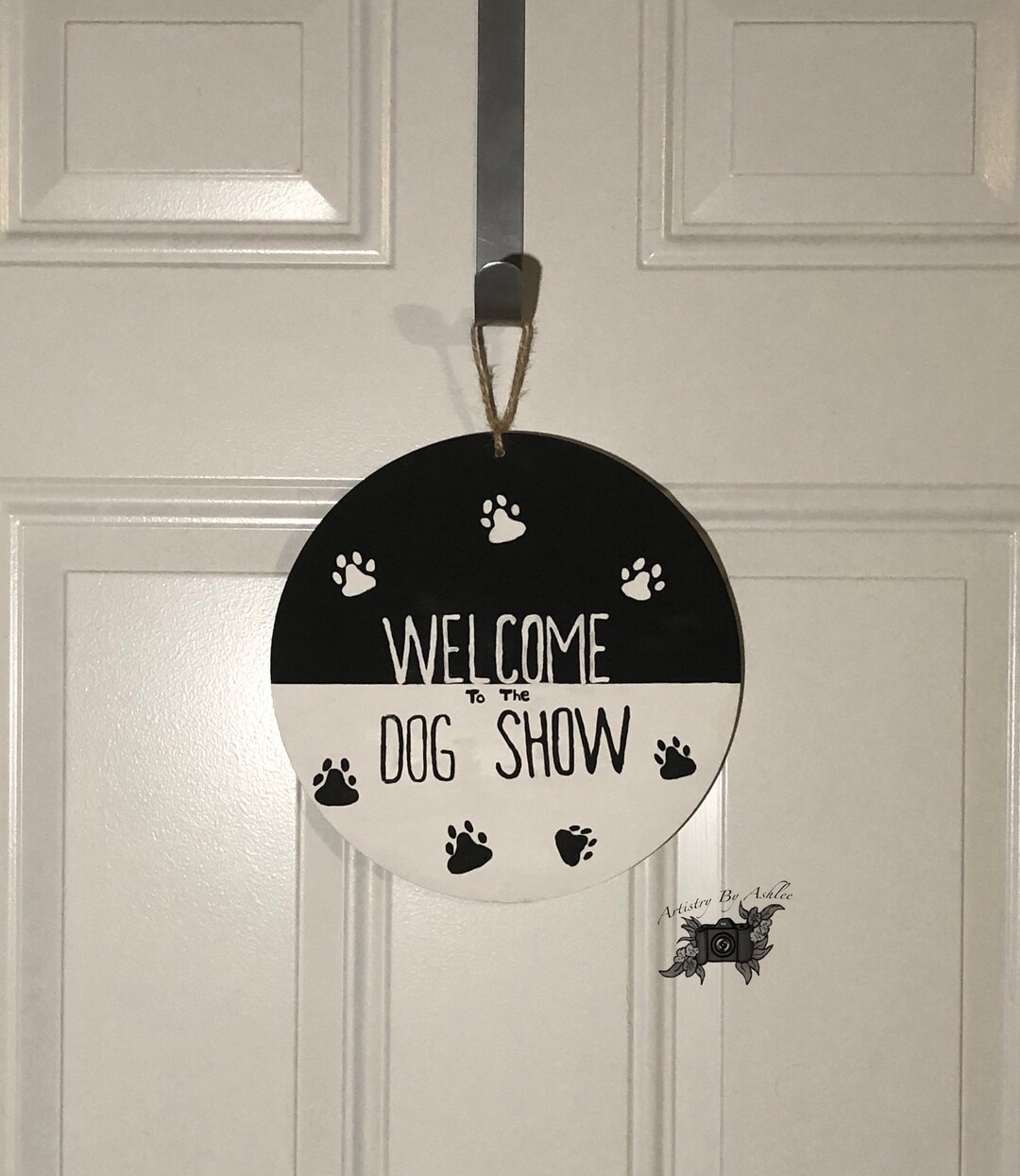 Welcome to the Dog Show Sign/ Art - Etsy