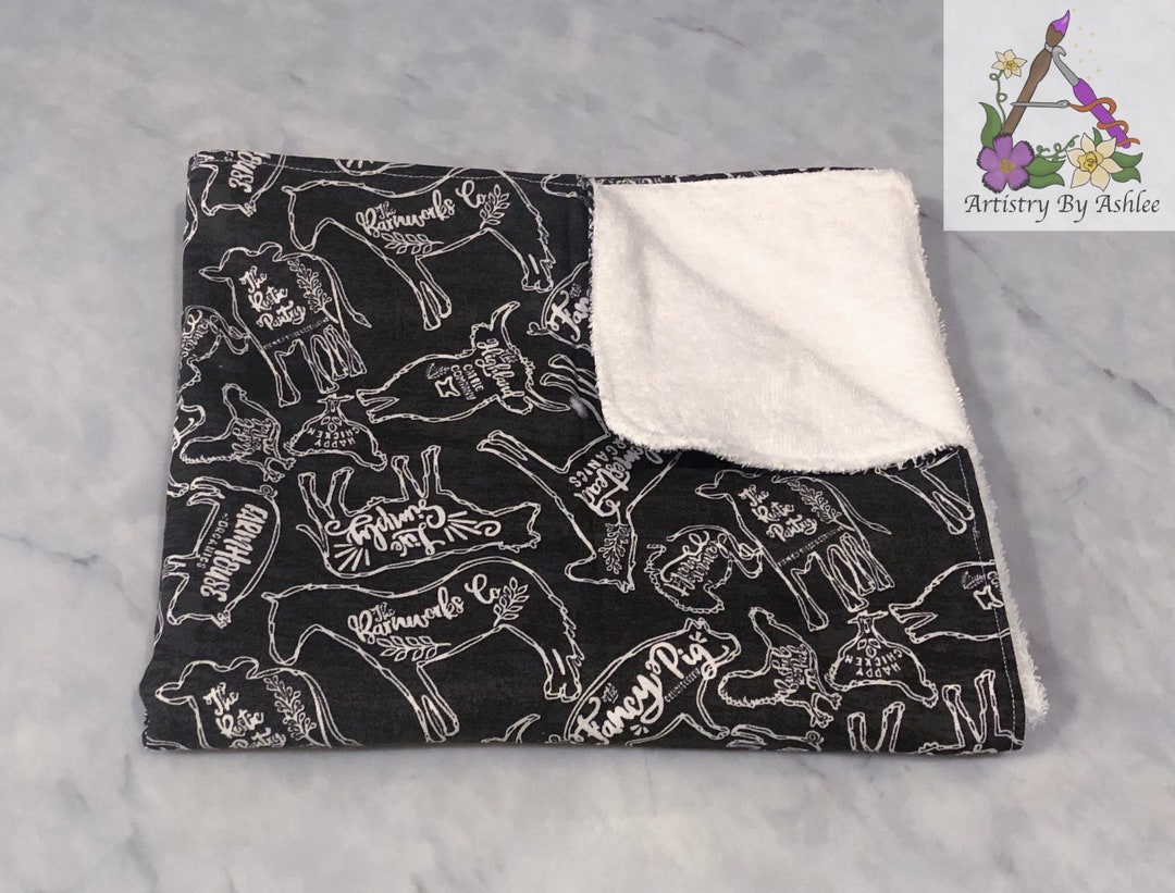 Drying Dish Mat - Rustic Farmhouse Animals - Etsy